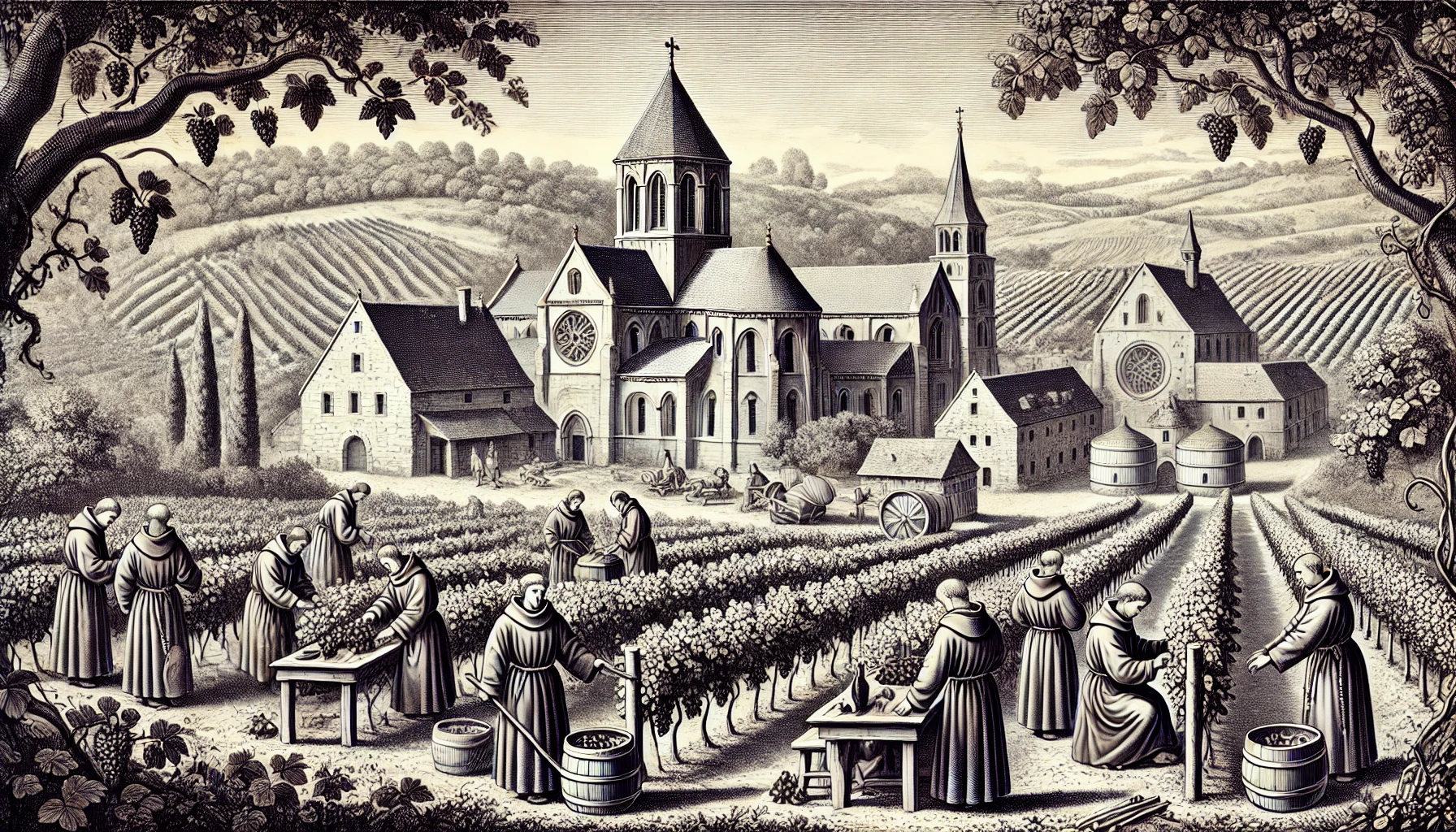 Produção de Vinho na Idade Média: Mosteiros e a Preservação do ...
